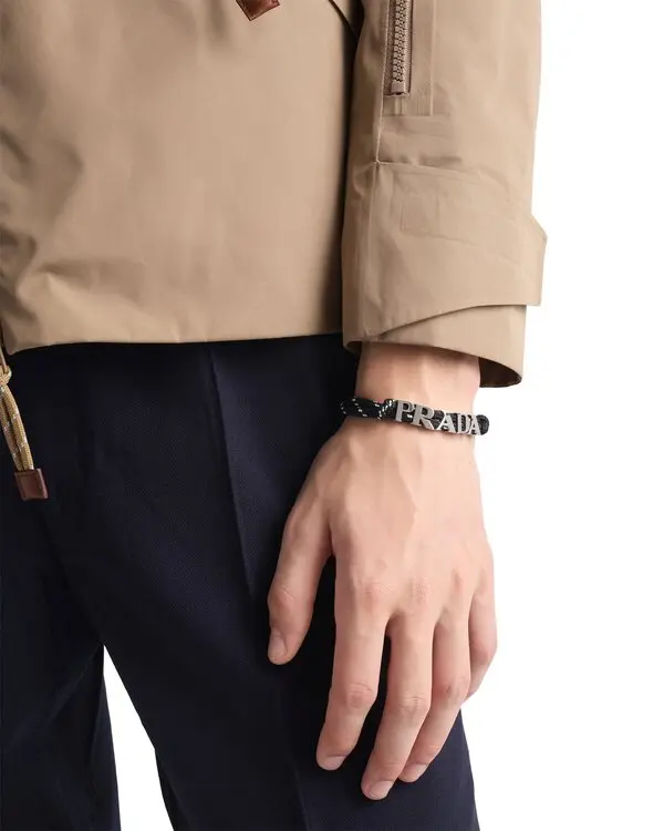 Prada Cord Bracelet
