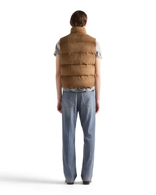 Prada Suede Down Vest