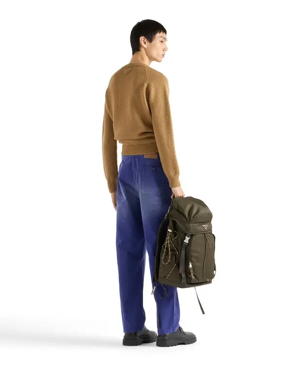 Prada Wool Crew-neck Sweater - Brown