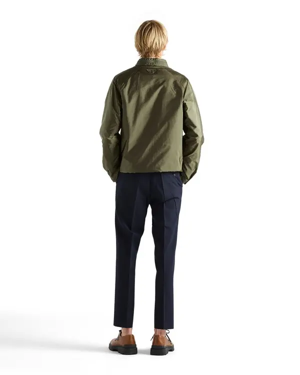 Prada Hooded Re-nylon Jacket - Green