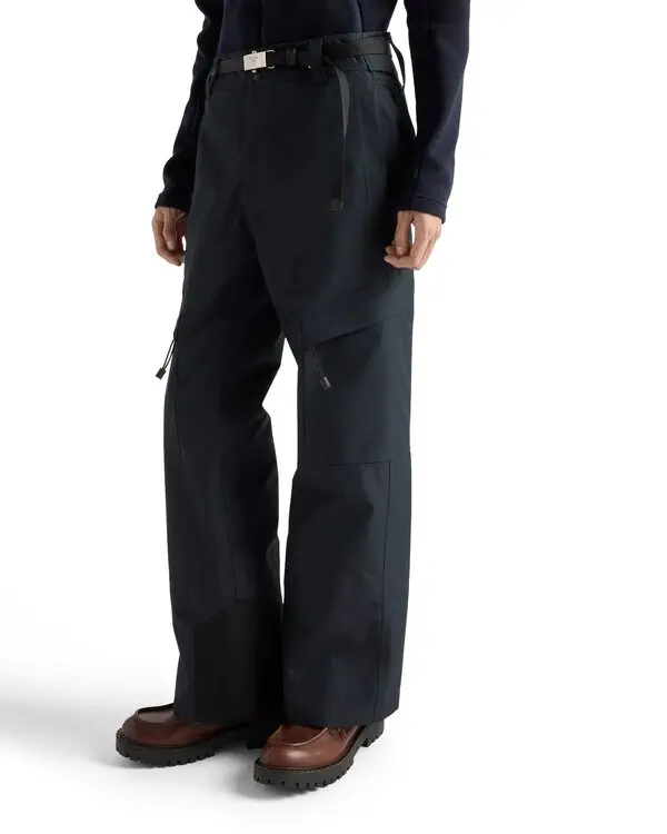 Prada Technical Fabric Ski Pants - Black