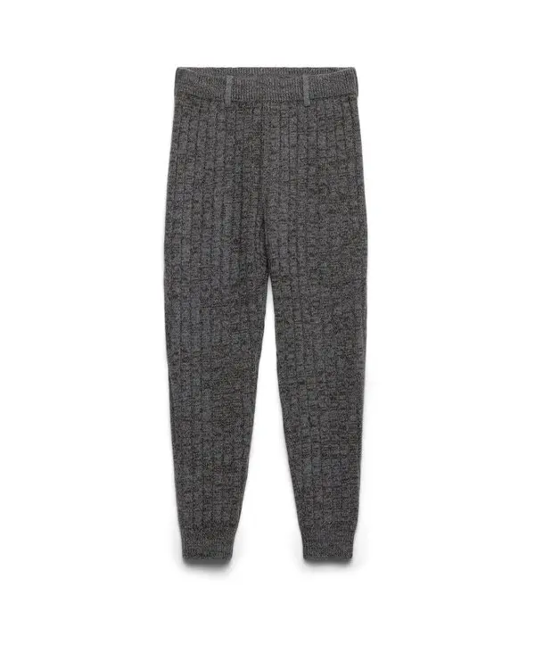 Prada Wool And Cashmere Pants - Grey