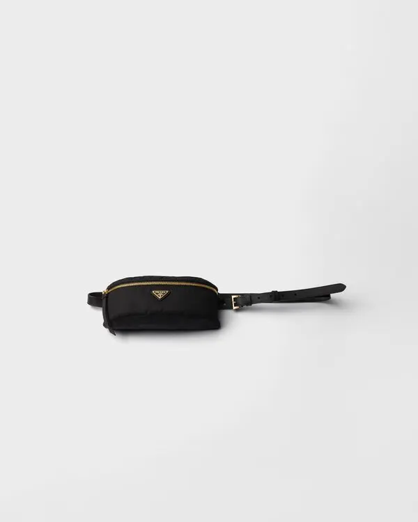 Prada Re-nylon And Saffiano Leather Belt Bag