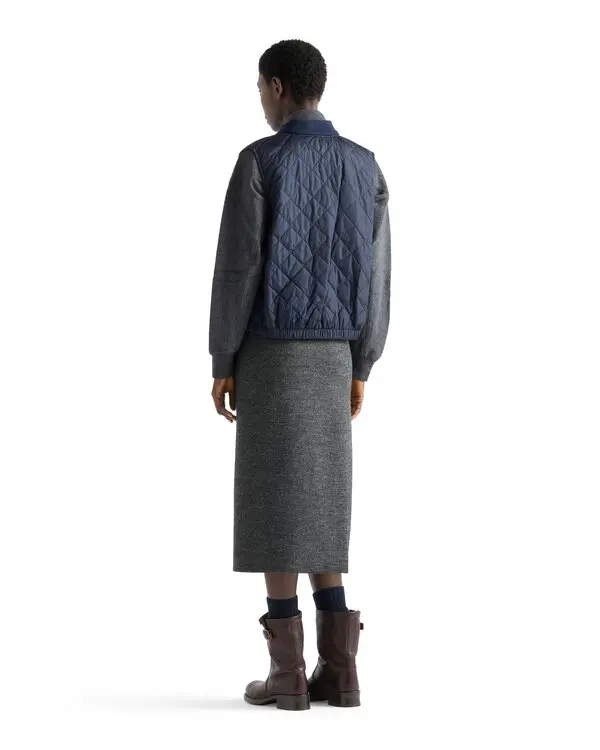 Prada Re-nylon Vest - Blue