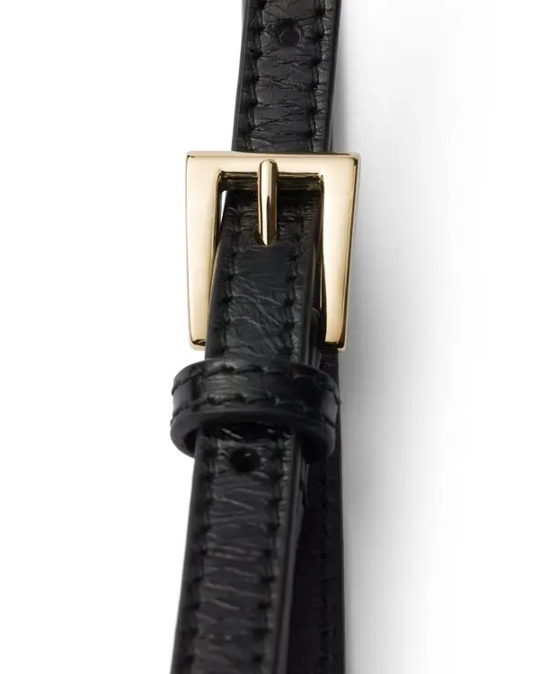 Prada Leather Belt - Black
