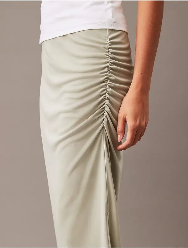 Calvin Klein Refined Jersey Midi Skirt