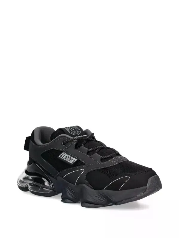 Versace Logo-detail Round-toe Sneakers