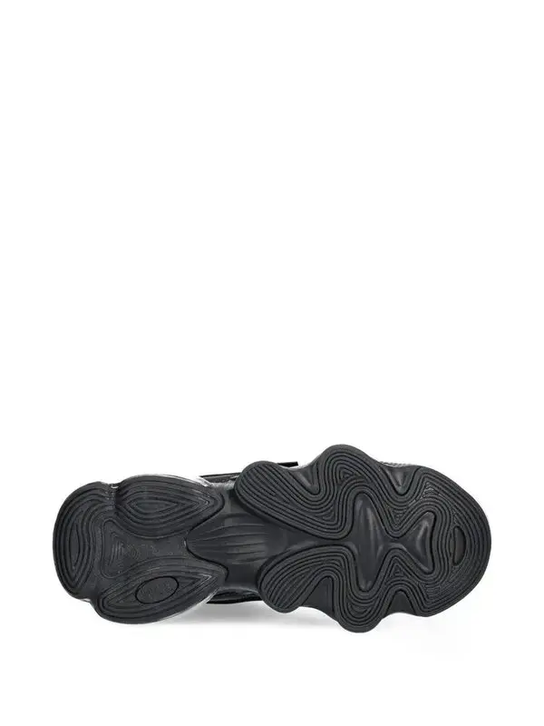 Versace Logo-detail Round-toe Sneakers