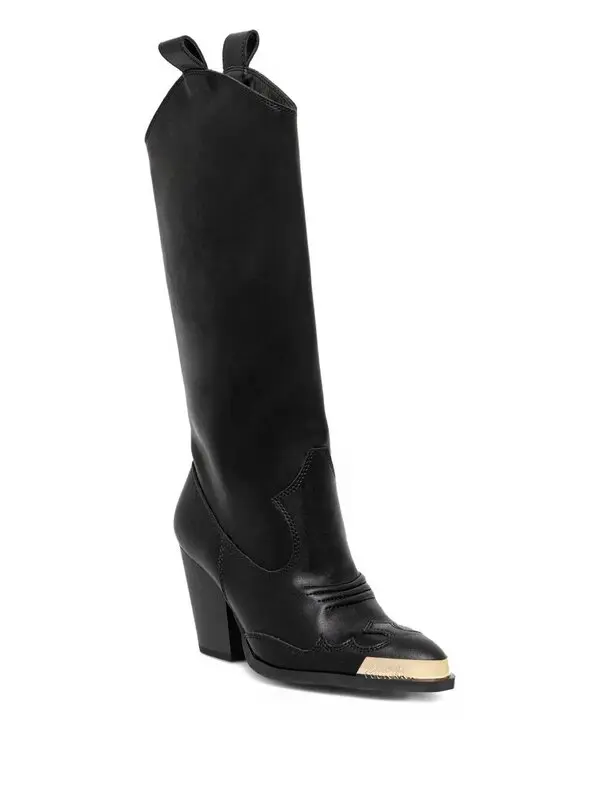 Versace 80mm Pointed-toe Boots