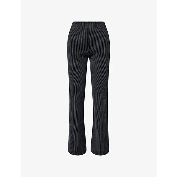 On Ribbed Stretch-woven Trousers