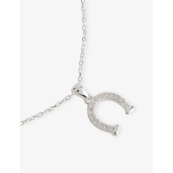 COMMONLINES Horse Shoe Sterling Necklace