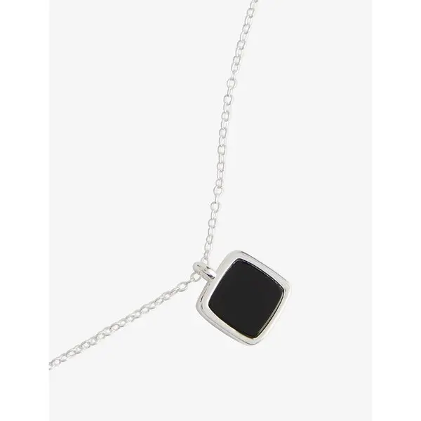 COMMONLINES Onyx Sterling- Necklace