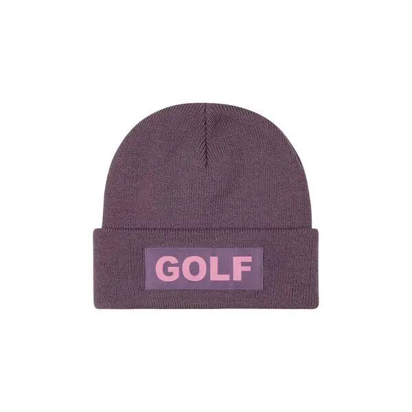 GOLF WANG Woven Logo Beanie - Purple