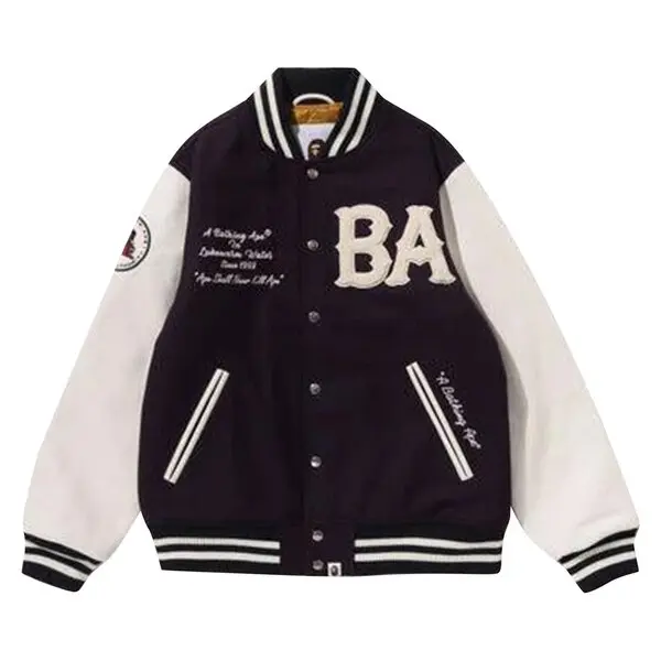 A BATHING APE Varsity Jacket