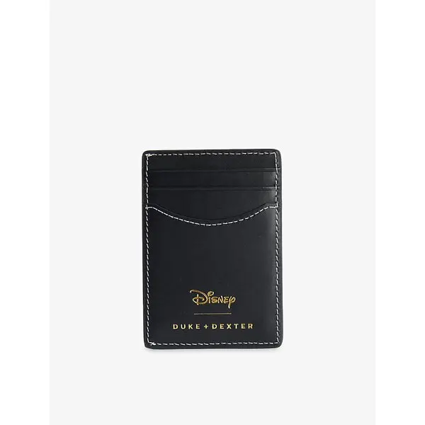 DUKE + DEXTER Disney X Mickey Mouse Leather Card Holder - Multi