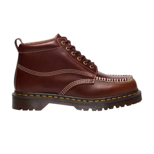 Dr. Martens Lowell Chukka Moc Toe Ankle Boots - Brown