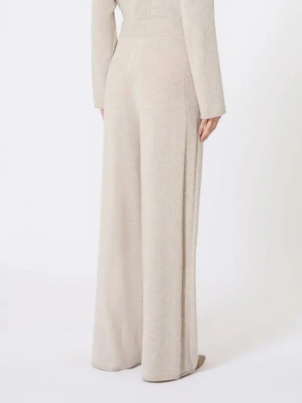 Max Mara Cashmere Knit Trousers - Beige