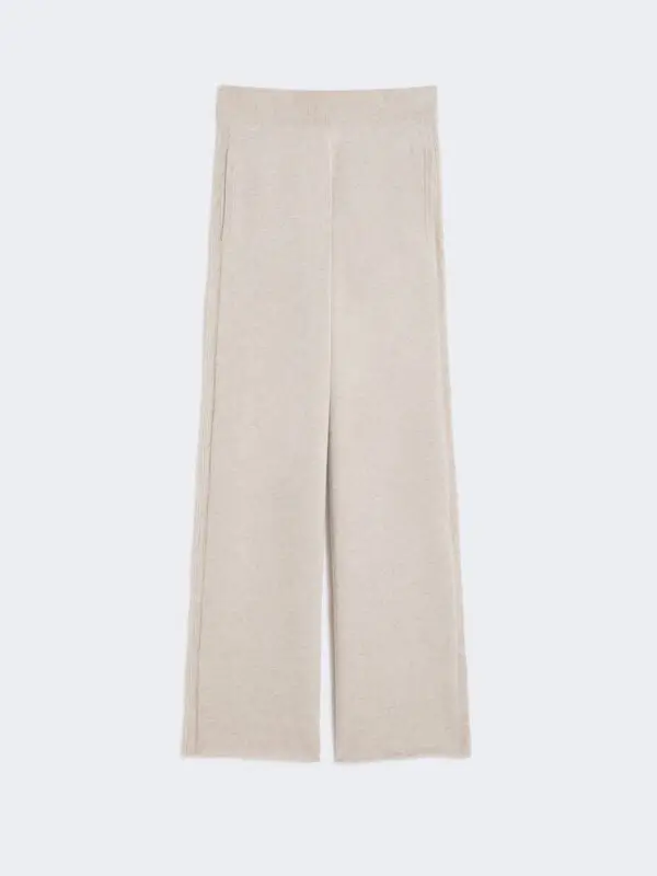Max Mara Cashmere Knit Trousers - Beige