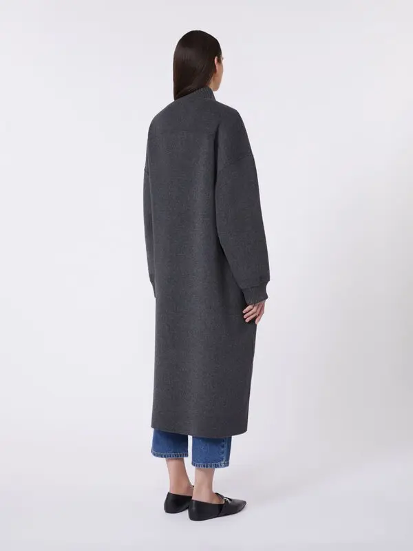 Max Mara Long Wool-blend Coat