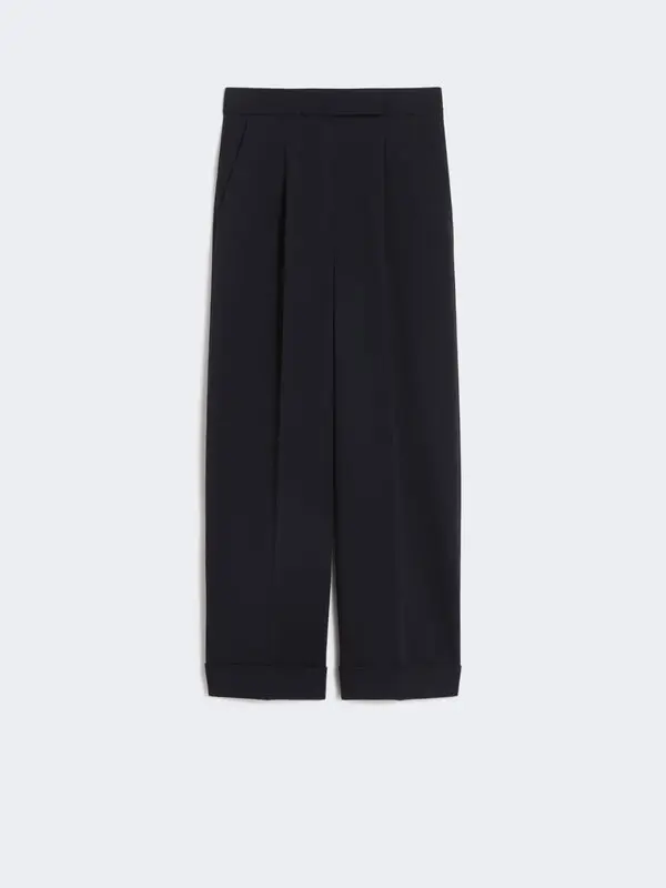 Max Mara High-waisted Wool Trousers