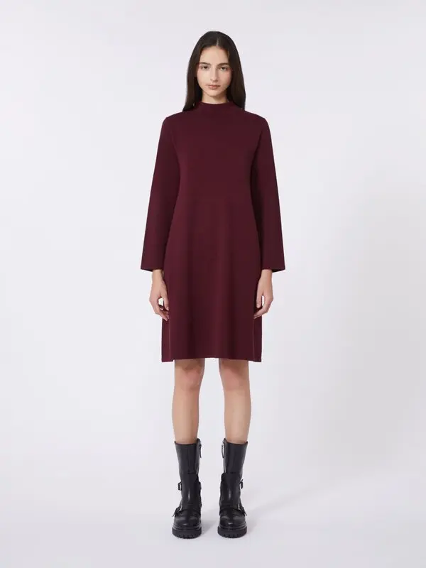 Max Mara Stretch Viscose Yarn Dress