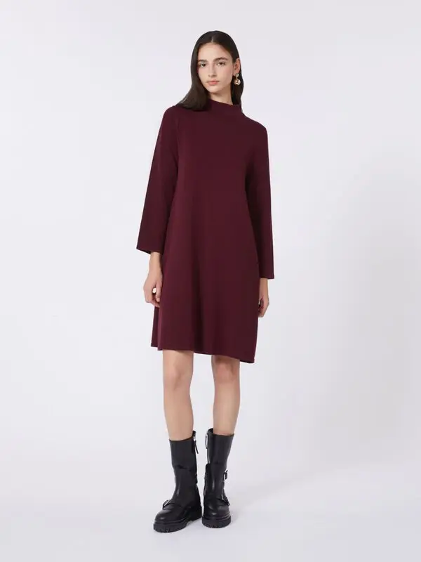 Max Mara Stretch Viscose Yarn Dress