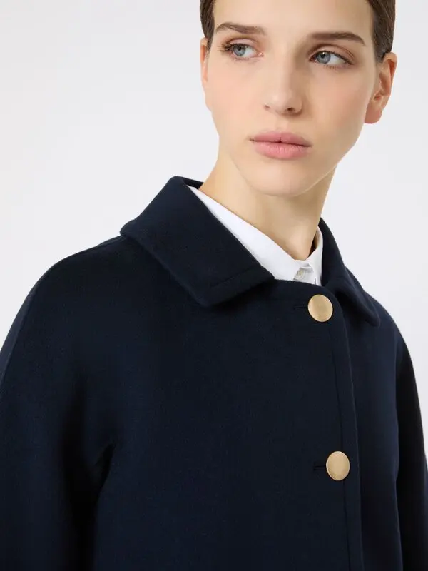 Max Mara Short Wool Jacket - Midnightblue