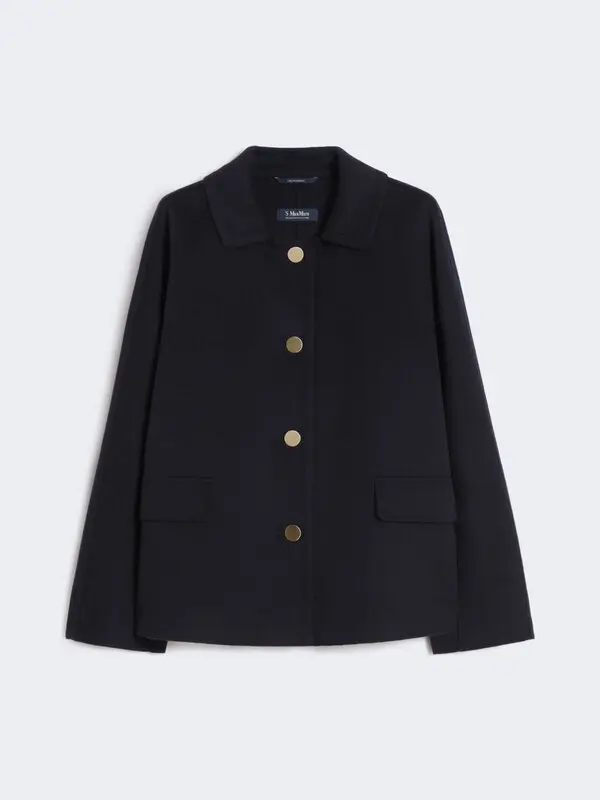 Max Mara Short Wool Jacket - Midnightblue