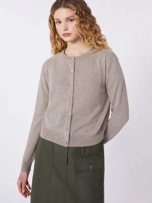 Max Mara Wool And Cashmere Cardigan