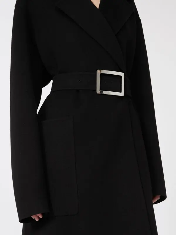 Max Mara Pure Wool Wrap Coat