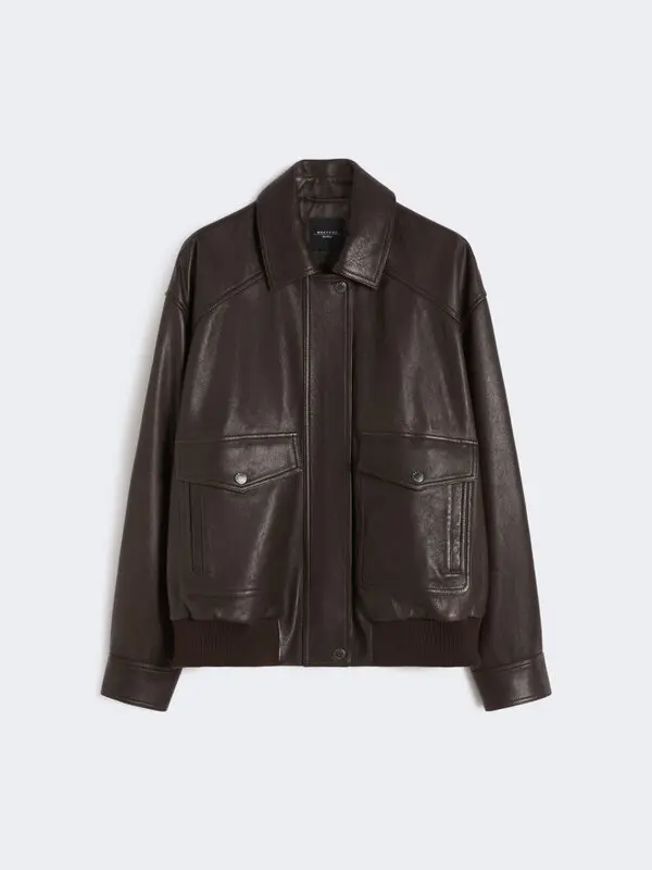 Max Mara Leather Jacket