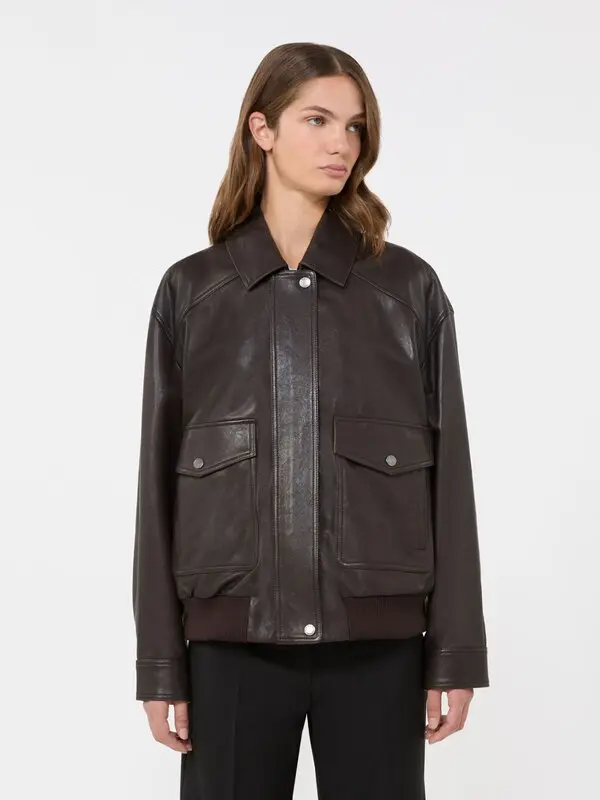 Max Mara Leather Jacket