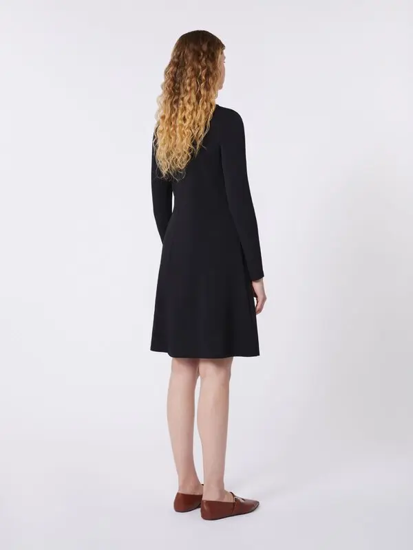 Max Mara Crepe Jersey Mini Dress