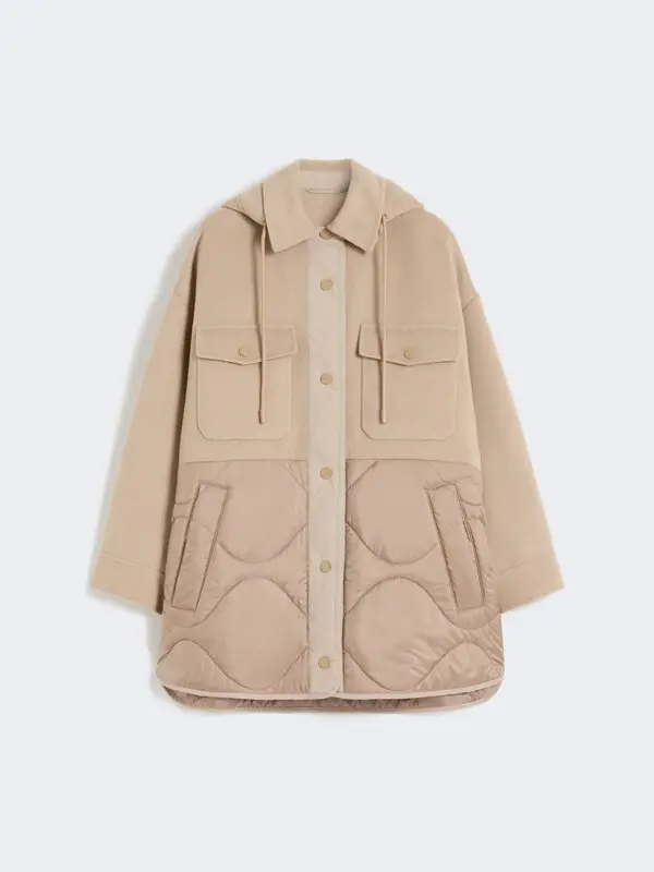 Max Mara Padded Wool And Nylon Coat