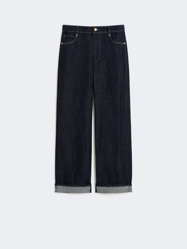 Max Mara Denim Turn-up Jeans