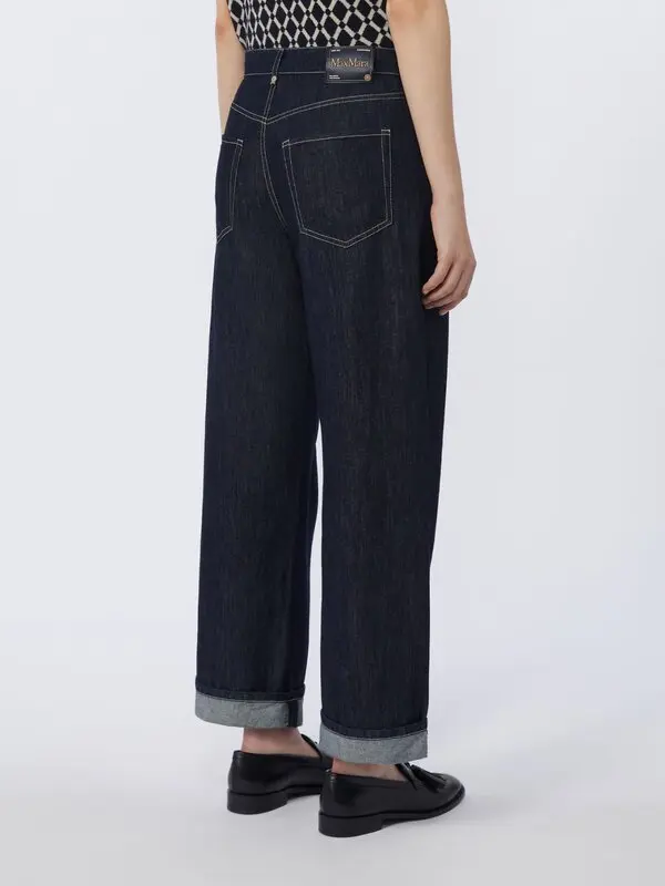 Max Mara Denim Turn-up Jeans