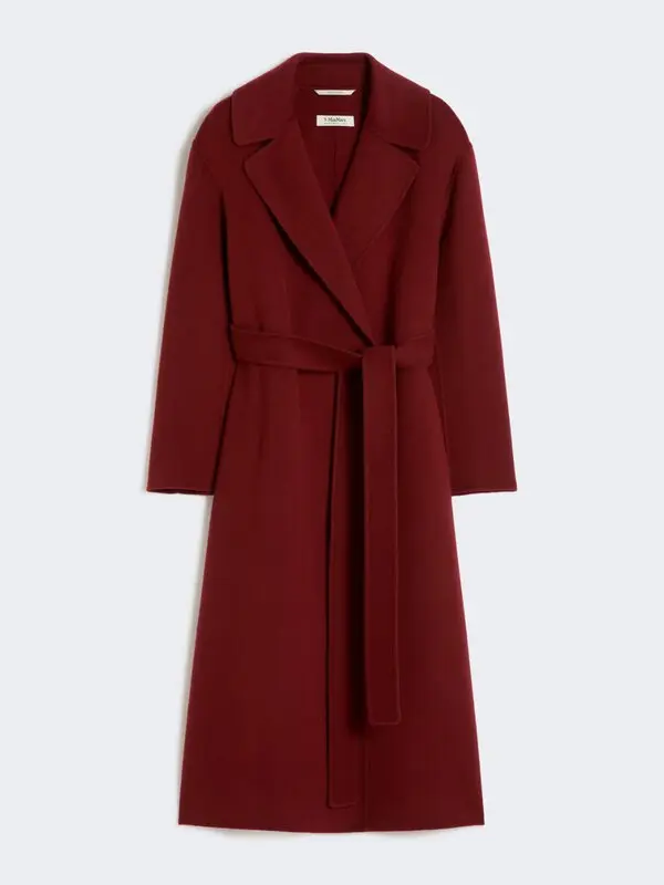 Max Mara Wool Robe Coat - Raspberry