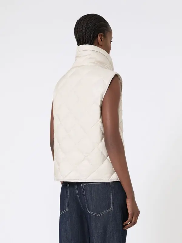 Max Mara Padded Gilet - Sand