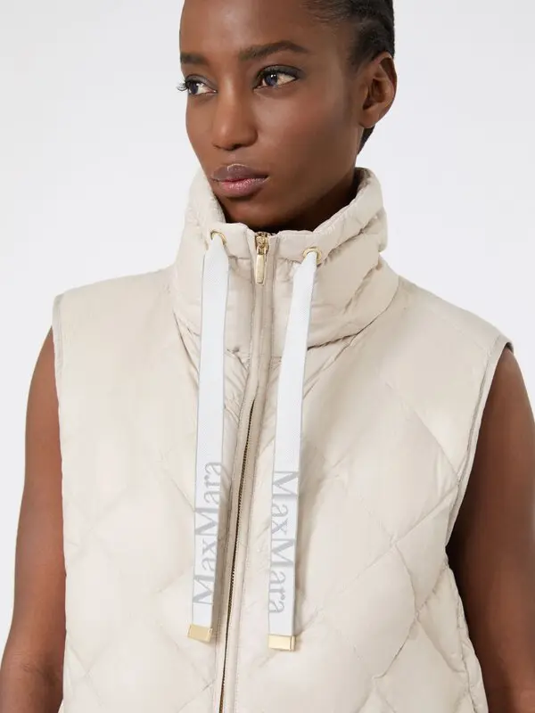 Max Mara Padded Gilet - Sand