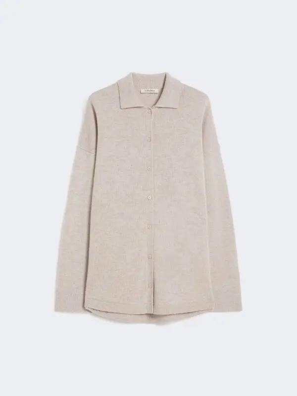 Max Mara Wool And Cashmere Cardigan - Beige