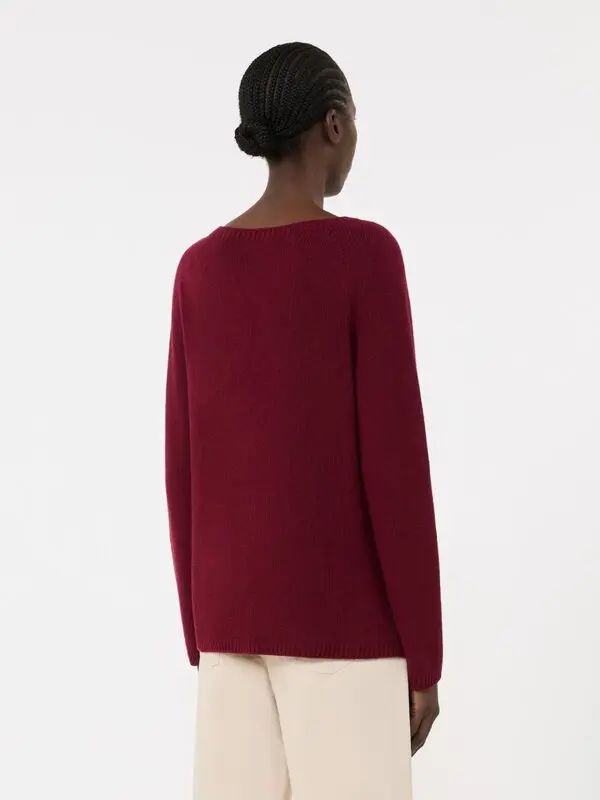 Max Mara Wool And Cashmere Sweater - Raspberry