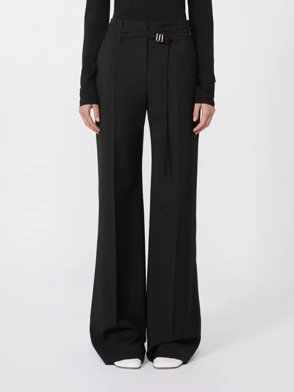 Max Mara Flared Wool Trousers