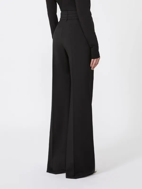 Max Mara Flared Wool Trousers