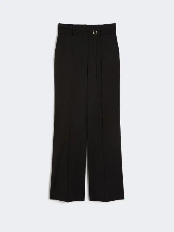 Max Mara Flared Wool Trousers