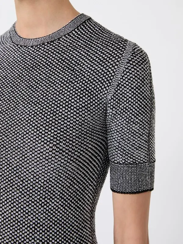 Max Mara Viscose Knit Mesh Jumper