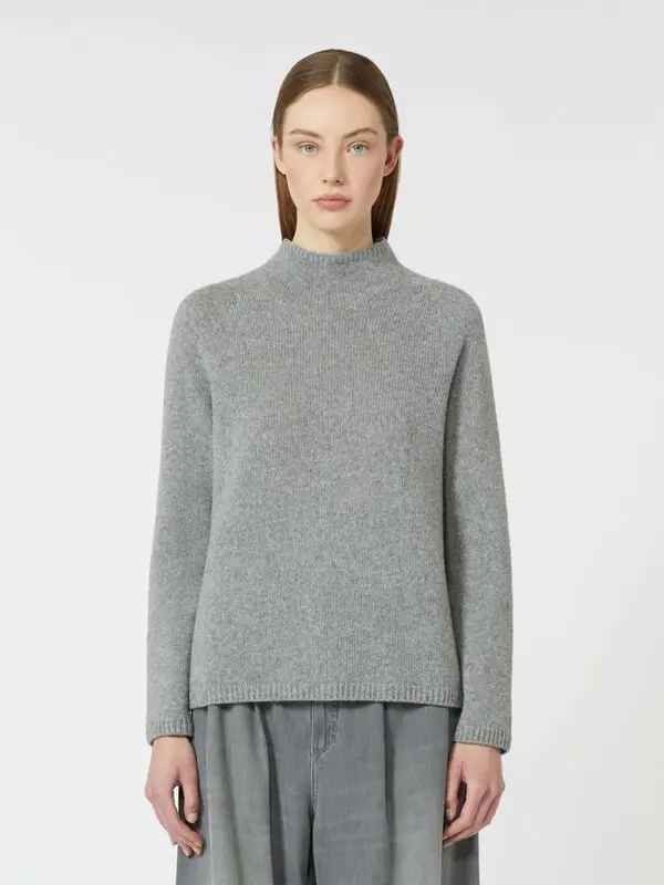Max Mara Wool And Cashmere Sweater - Medium Grey