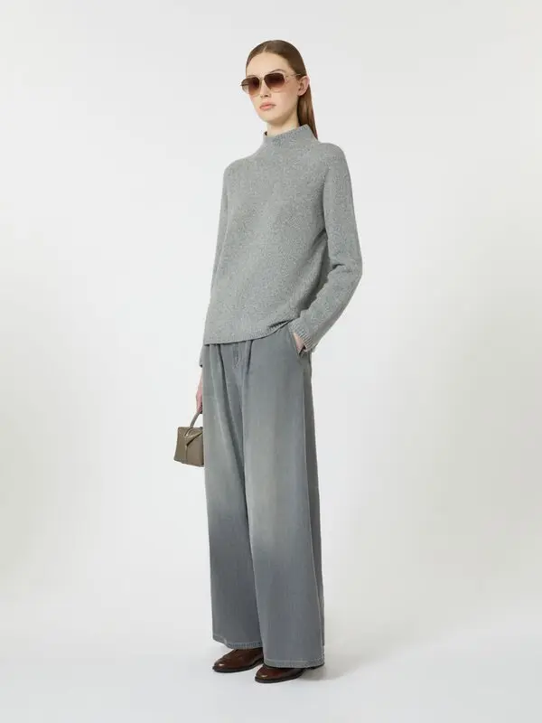Max Mara Wool And Cashmere Sweater - Medium Grey
