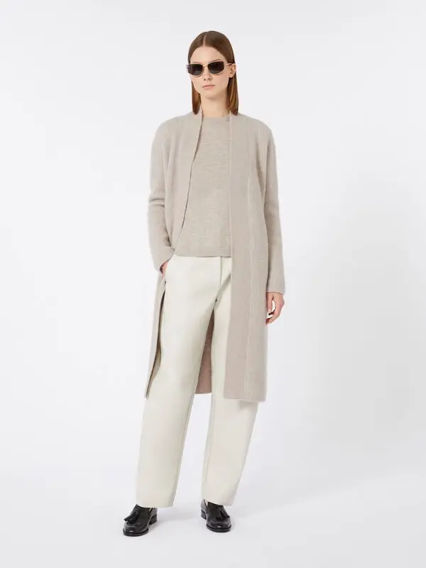 Max Mara Boxy-fit Wool And Cashmere Sweater - Beige