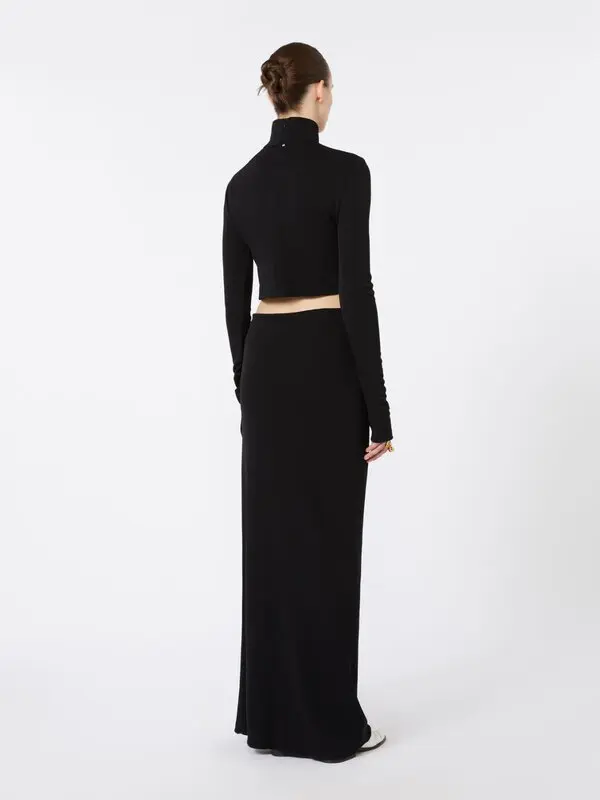 Max Mara Jersey Dress With Knot Detail