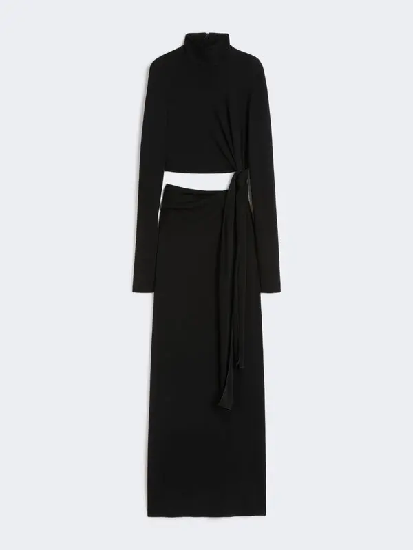 Max Mara Jersey Dress With Knot Detail